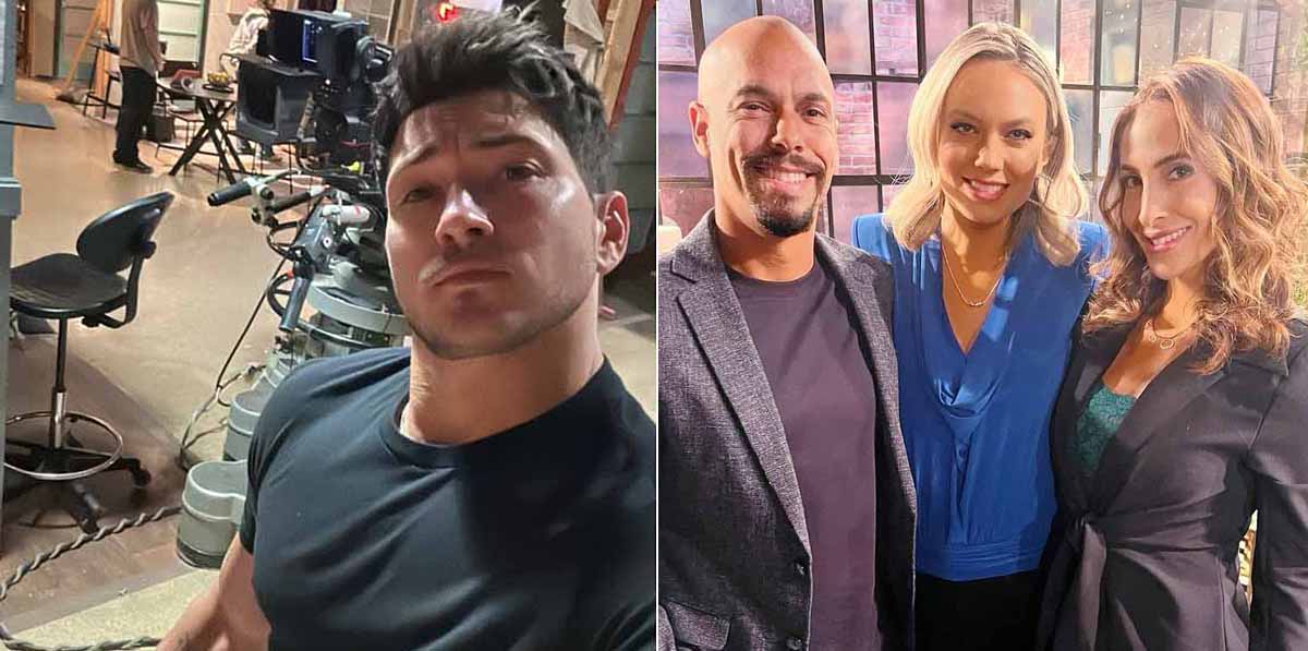 Behind The Scenes: Stars Share Snaps From The Week Ending in March 7 ...