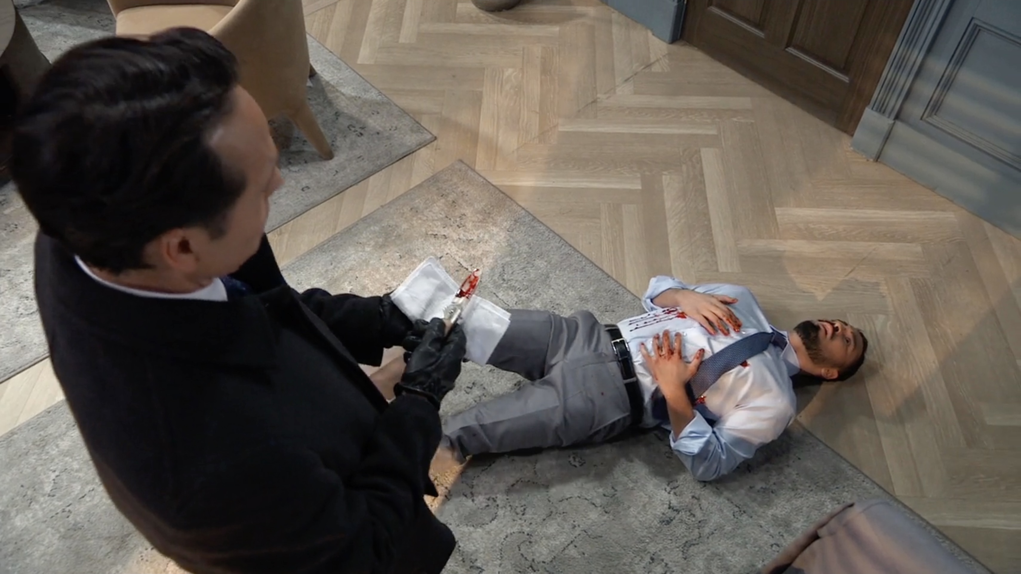 GH: Will Marco Survive Shocking Stabbing By Cullum?